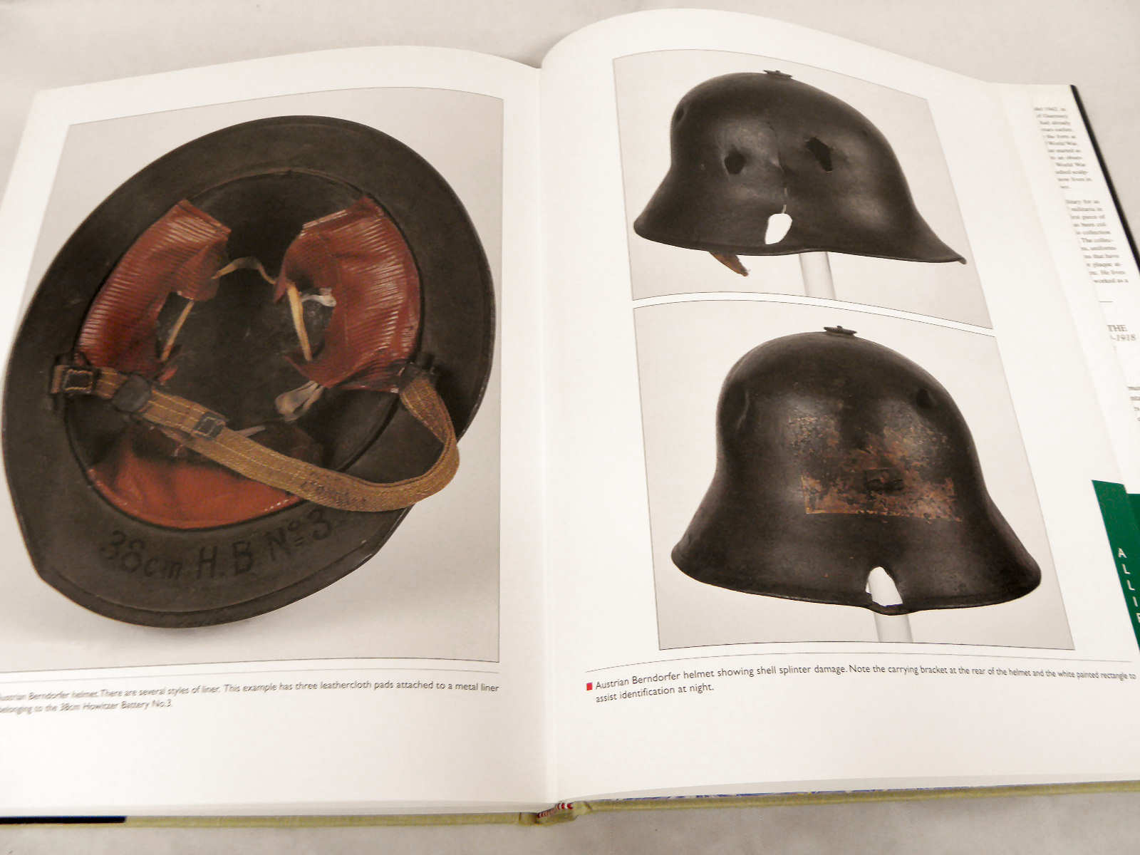HELMETS OF THE FIRST WORLD WAR GERMANY BRITAIN & THEIR ALLIES