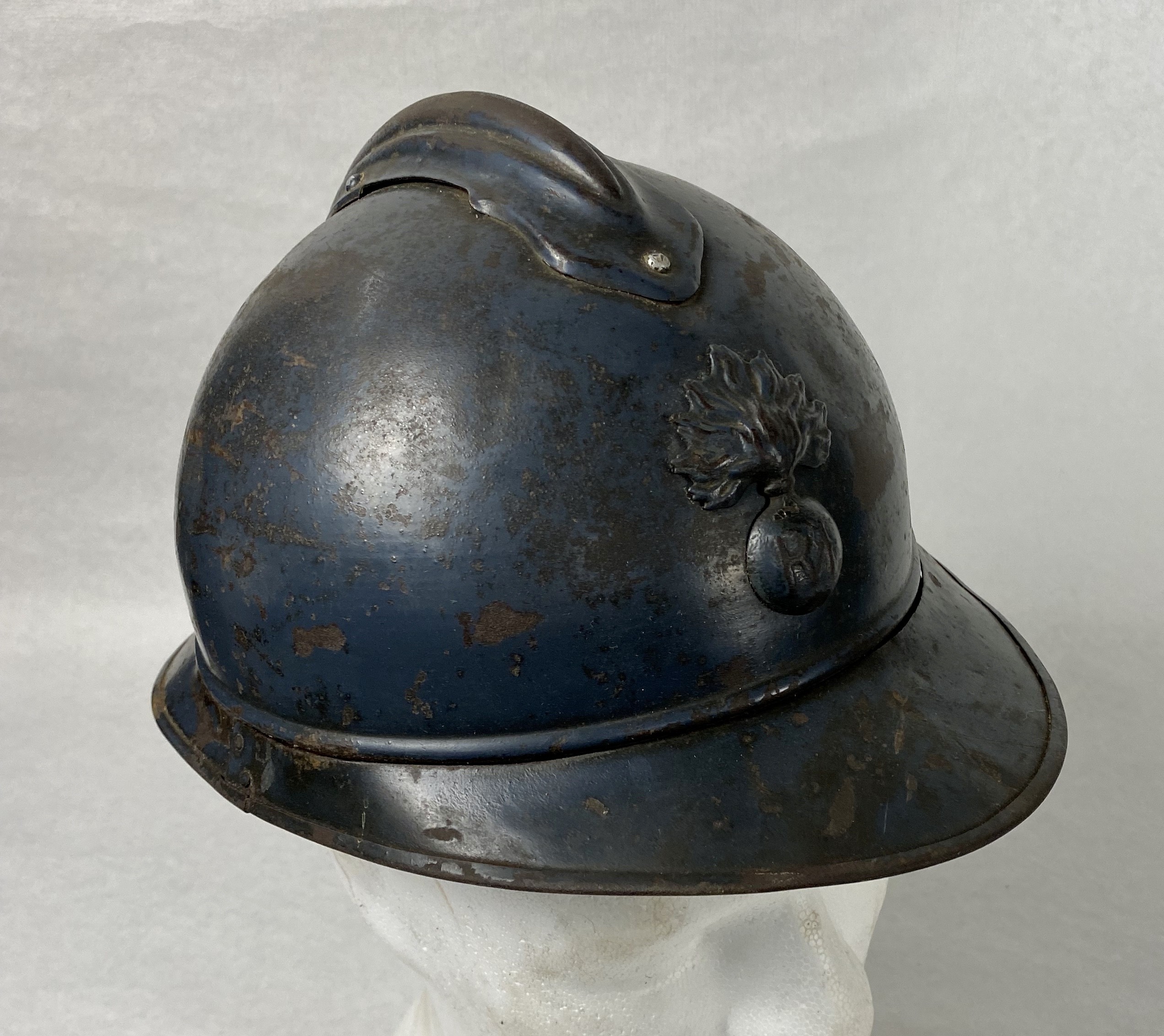 CASCO FRANCIA ADRIÁN 1915 INFANTERÍA BLUE HORIZON