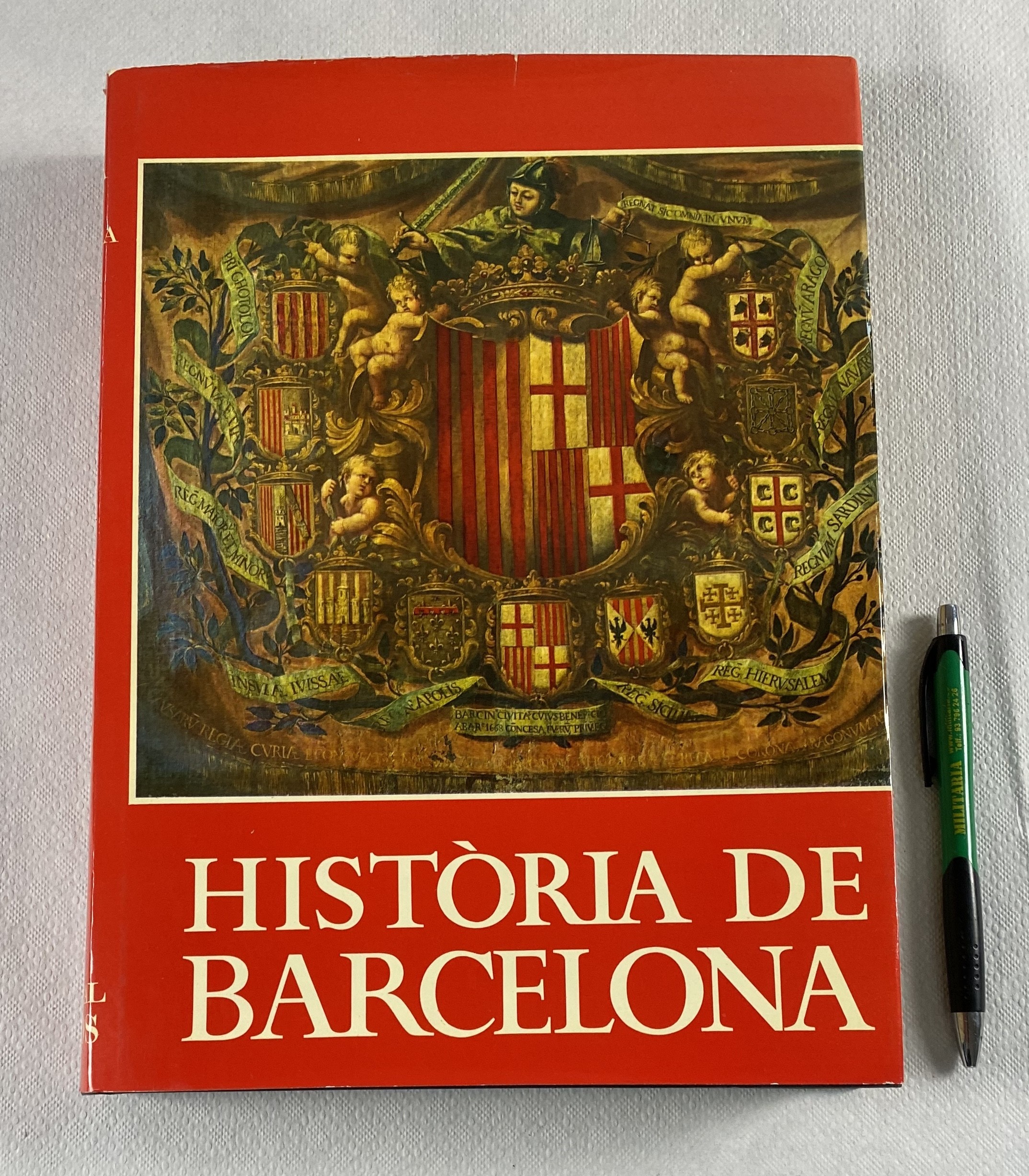 HISTÒRIA DE BARCELONA I Gran formato, en catalán.