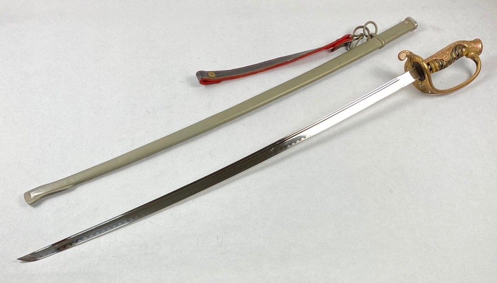 ESPADA JAPONESA OFICIAL IIGM KYU GUNTO TIPO 19