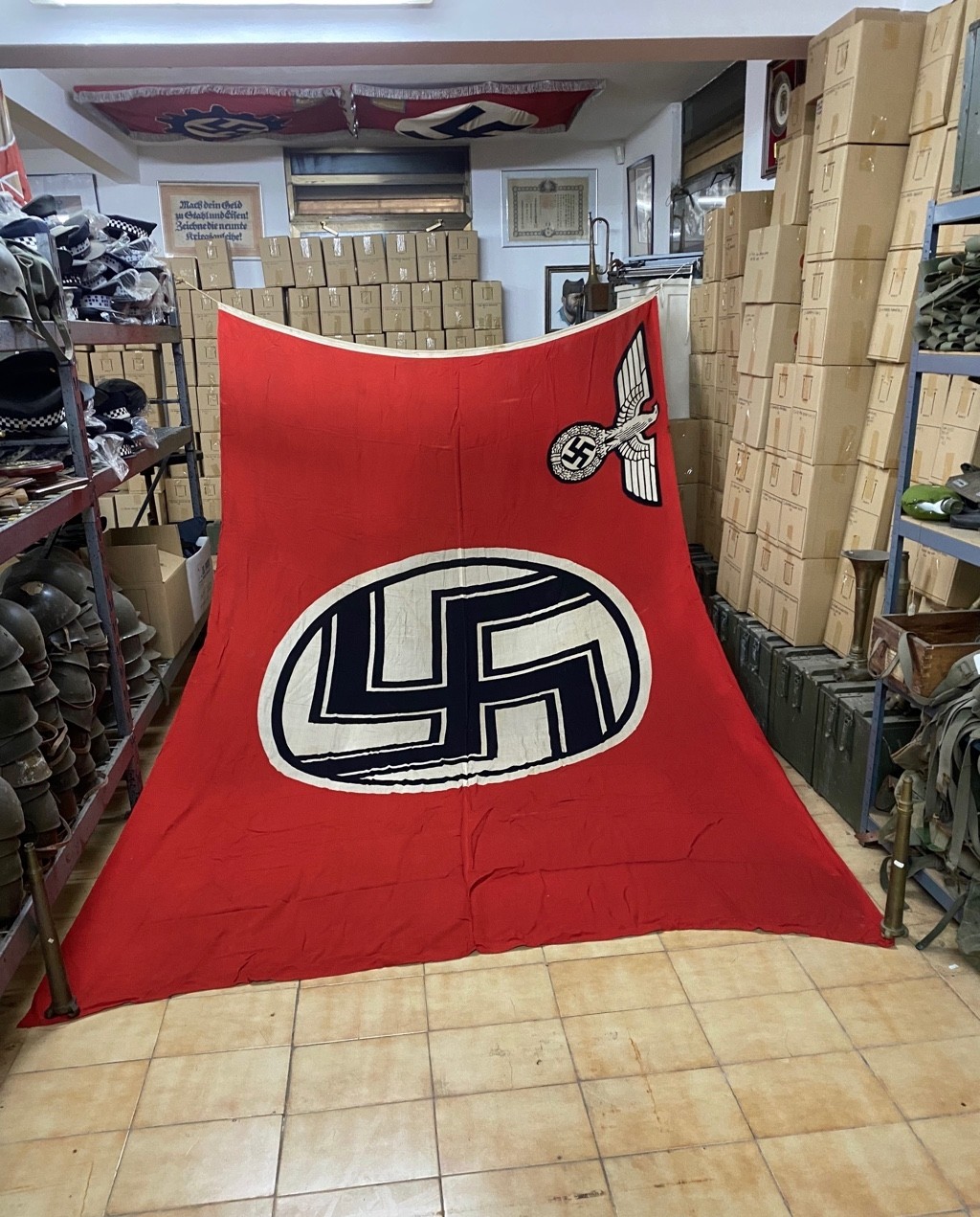 REICHSDIENSFLAG 360X220CM BANDERA SERVICIO ESTATAL DEL TERCER REICH ...