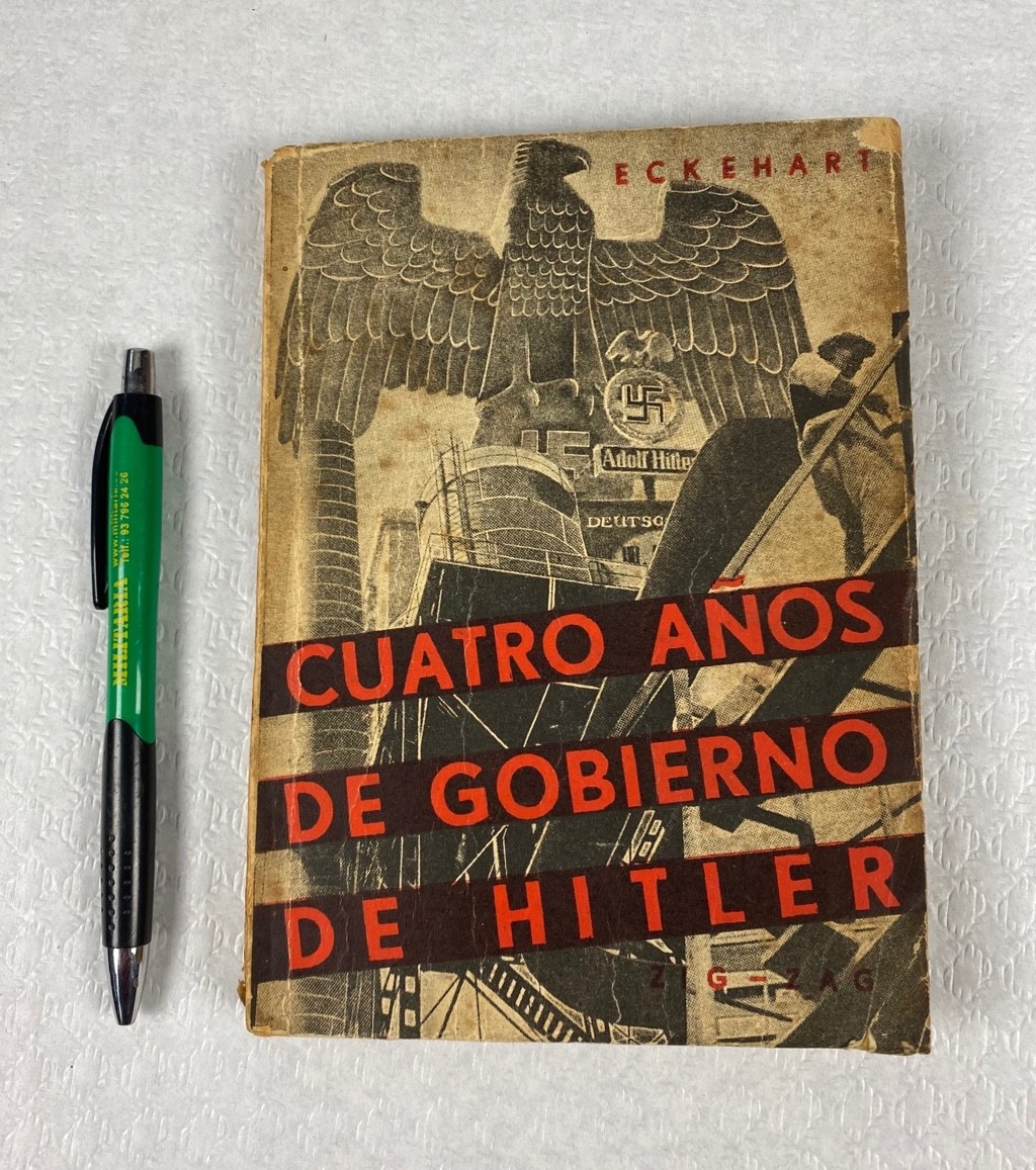 CUATRO AÑOS DE GOBIERNO DE HITLER por Eckehard editorial Zig Zag ...