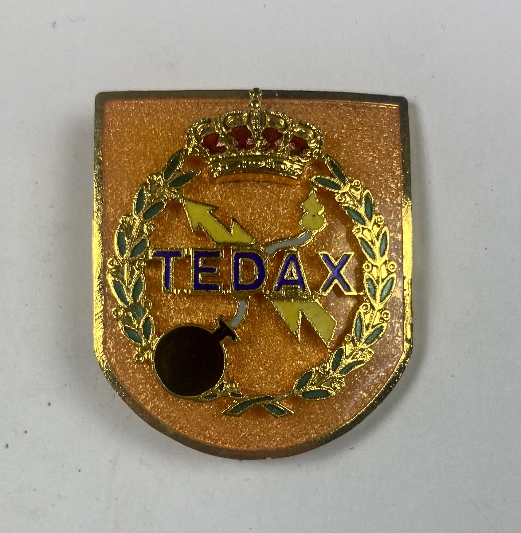 DE-DISTINTIVO ESPECIALISTA TEDAX POLICÍA NACIONAL 1981