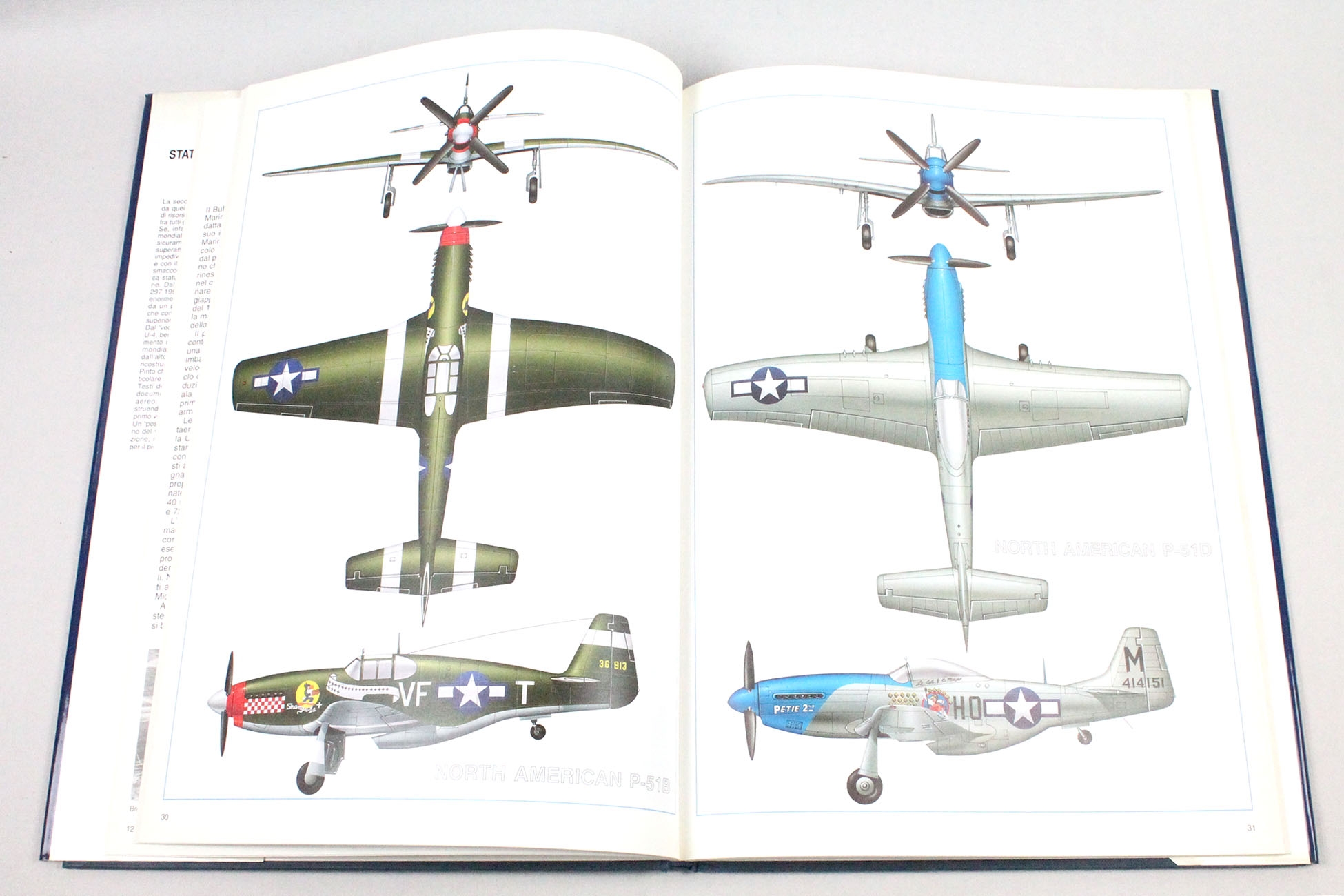 TUTI GLI AEREI DA COMBATTIMENTO DELLA II GUERRA MONDIALE USA