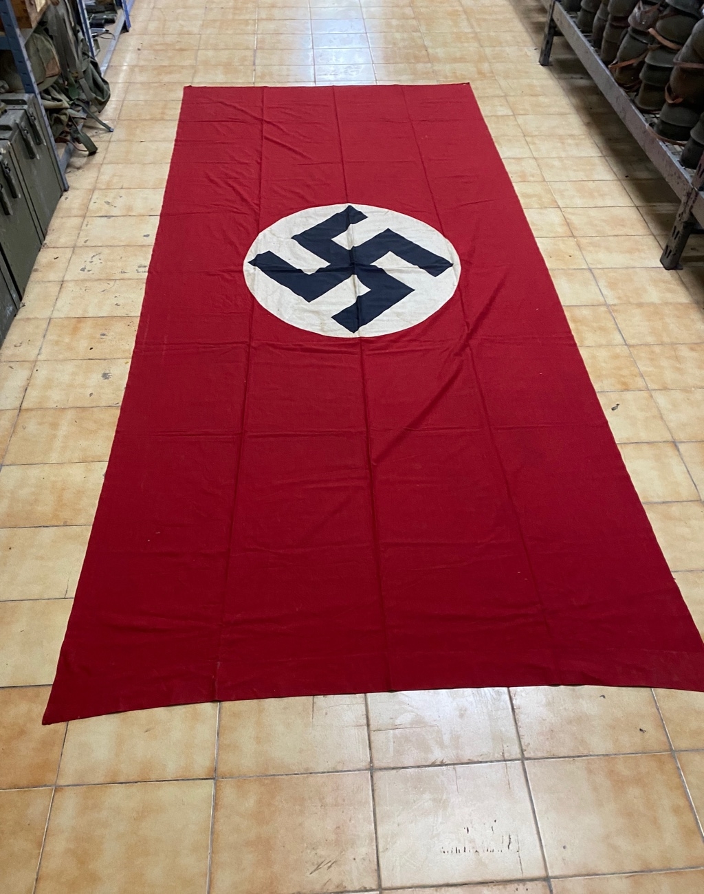 BANDERA NACIONAL DEL TERCER REICH ALEMÁN 330X150CM ORIGINAL