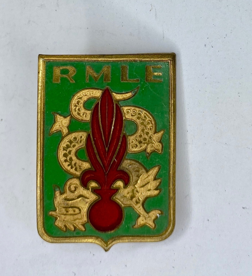 DISTINTIVO FRANCÉS RMLE REGIMIENTO DE MARCHA DE LA LEGIÓN EXTRANJERA ...